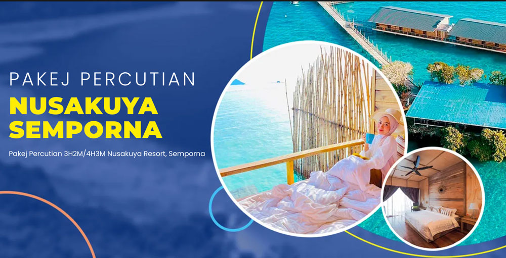 Pakej Percutian Nusakuya Resort Semporna